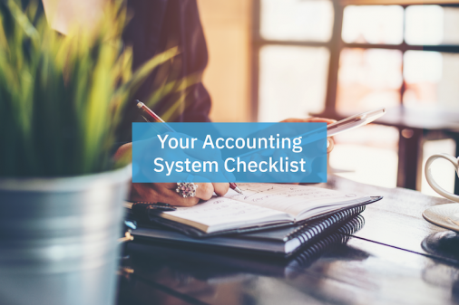 Your Accounting System Checklist | Accounting Seed