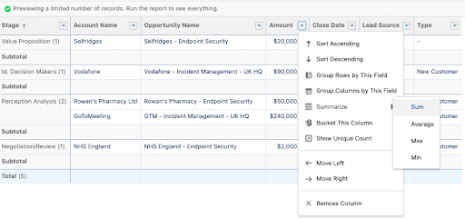 Reports and Dashboards in Salesforce | Accounting Seed